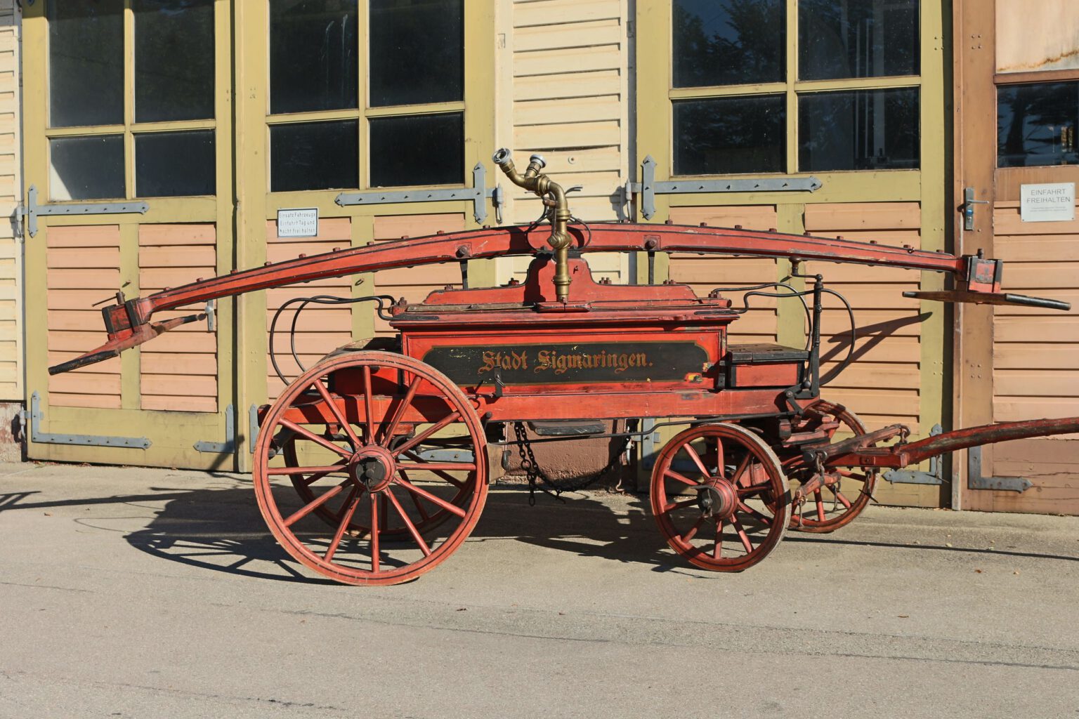 "Coronna-Arbeit" Bilder der alten "Wieländischen Feuerspritze" aus dem Jahre 1845 erstellt ...